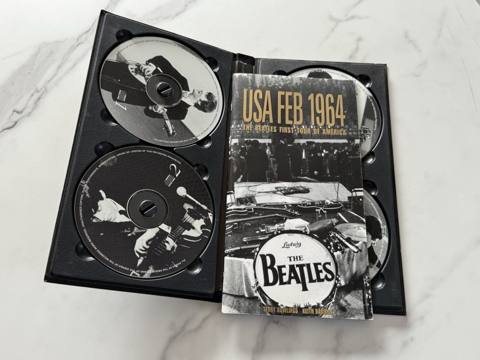 The Beatles Fab Four CD & Book Set Limited Edition 4 CDs Rare | eBay