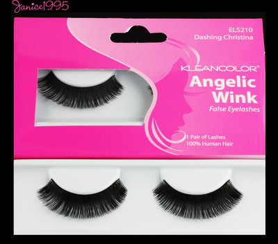 KLEANCOLOR Angelic Wink False Eyelashes Natural Hair #210 DASHING ...