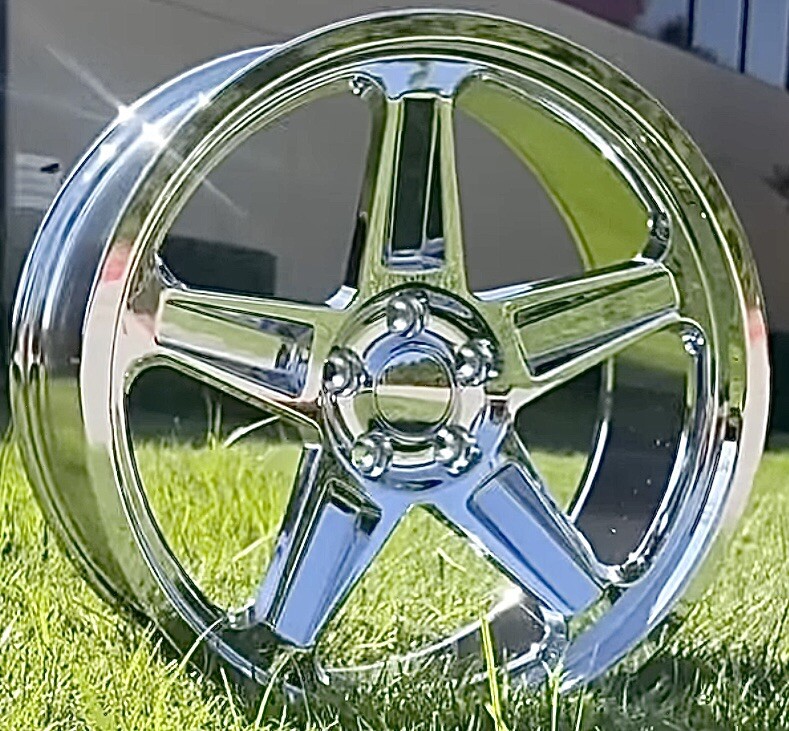 20” Chrome OE 2635 Replica Demon Wheels fits Dodge Charger Wide Body ...