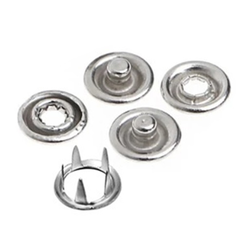 FiveClaw Snap Button Set for DIY Clothes 100 Pcs of Automatic Grommet ...