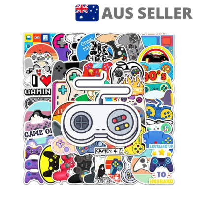 Gaming Games Playstation Console Stickers | Pack of 50 Christmas Gift ...