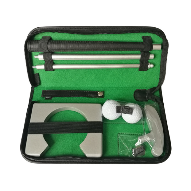 Portable travel kit golf putter set home indoor training assistant ...