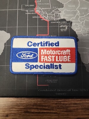 Ford Motorcraft FastLube Automotive Hat/Shirt Patch Sew On Vintage 4 ...