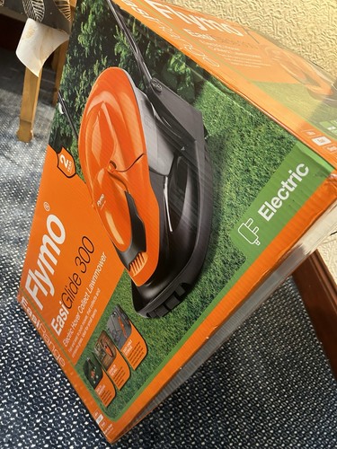Flymo EASIGLIDE300 Garden Lawn Mower - Orange 7392930542358 | eBay