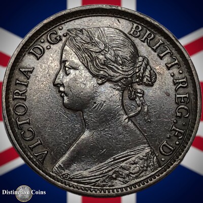 Great Britain 1862 Farthing 1/4d GB3502 | eBay