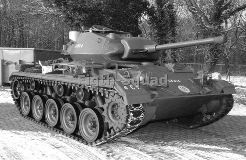 WW2 Picture Photo US Army M24 Light Tank 5434 | eBay
