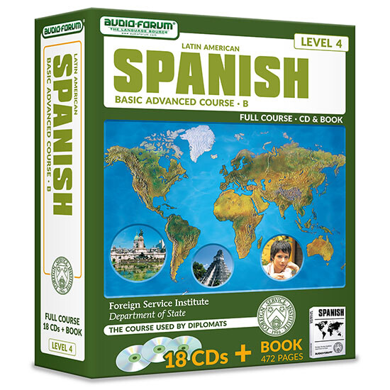 FSI: Basic Spanish Advanced B (18 CDs/Book) by Foreign Service ...