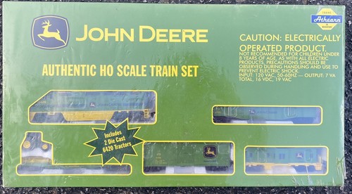 Athearn John Deere HO scale collector's edition train set Sealed Ready ...