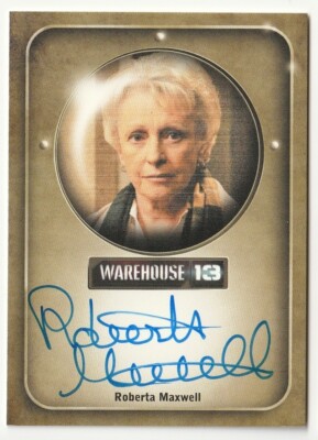 ROBERTA MAXWELL SCIFIHOBBY WAREHOUSE 13 REBECCA ST. CLAIR AUTOGRAPH AUTO ON CARD | eBay