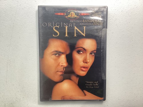 Original Sin DVD Factory Sealed 2000 R Angelina Jolie Antonio Banderas ...