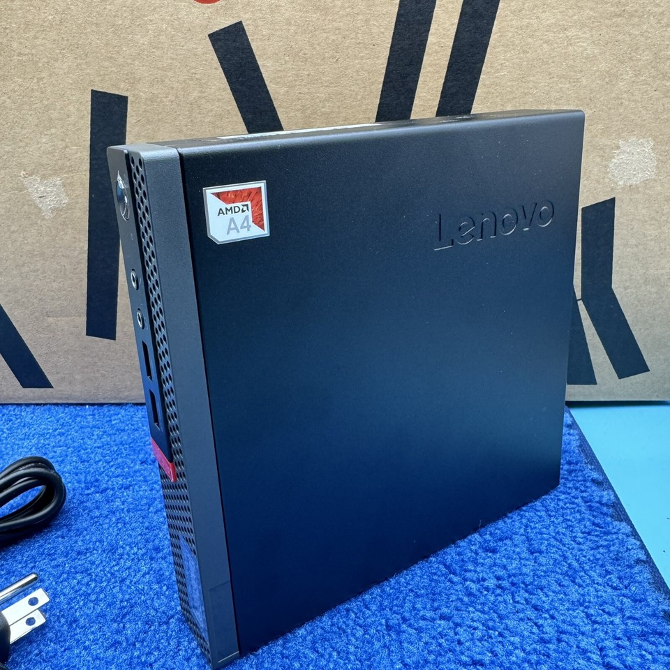 Lenovo Thinkcentre M625Q 8GB RAM 128GB SSD Mini PC, AMD A4-9120C ...
