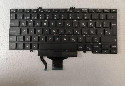 Spanish Backlit keyboard for DELL Latitude 5400 5401 5410 5411 7400 ...