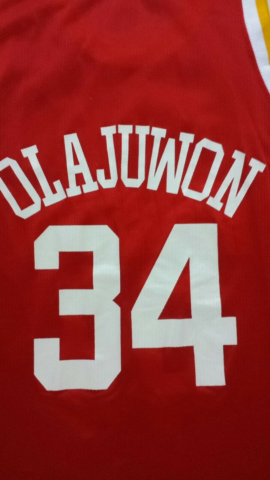 Vintage Houston Rockets Hakim Olajuwon Champion Jersey | eBay