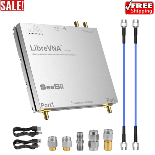 LibreVNA 2.0 Upgraded 100kHz-6GHz Vector Network Analyzer USB Full 2 ...