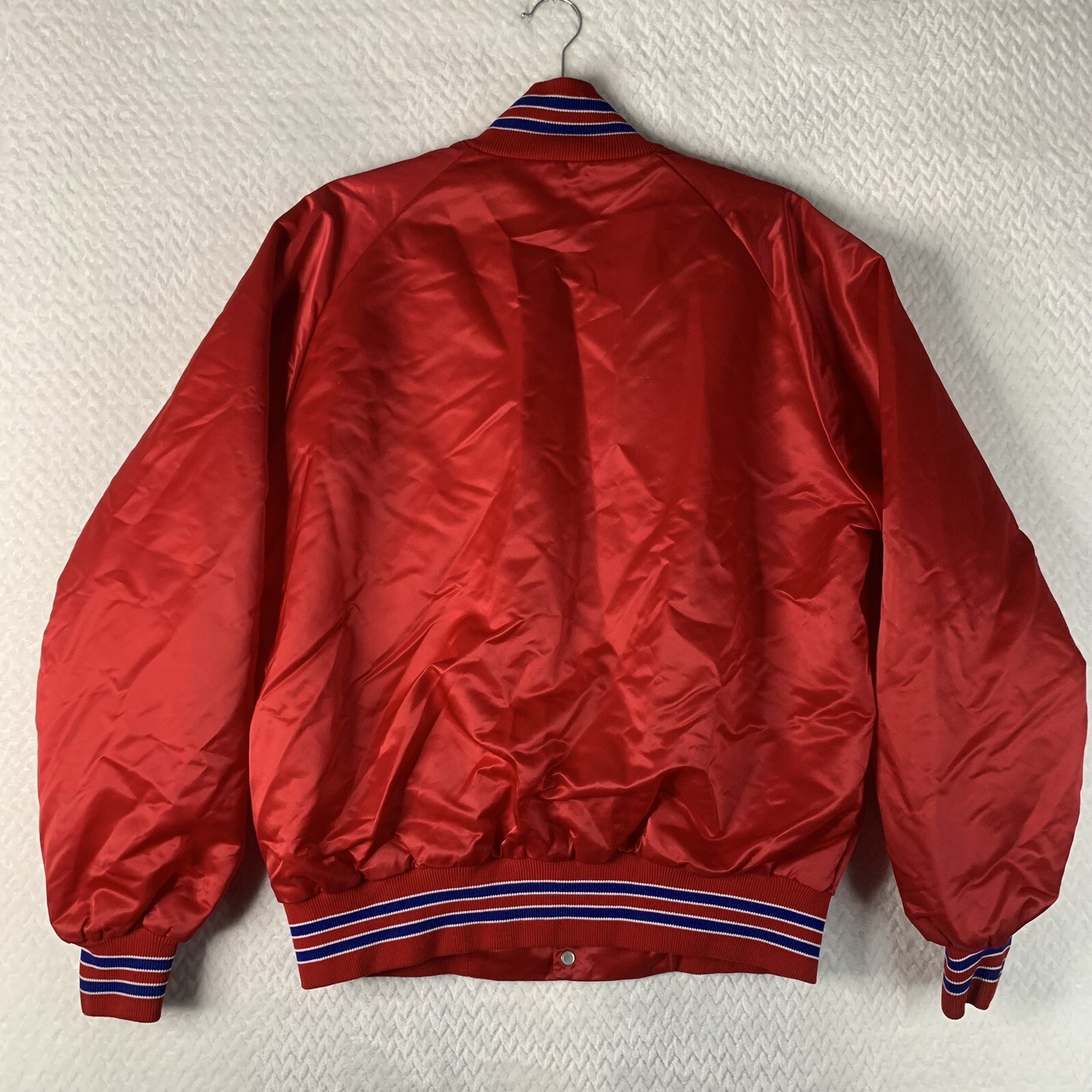 Vintage Westark Red Varsity Jacket Mens Large USA Tru… - Gem