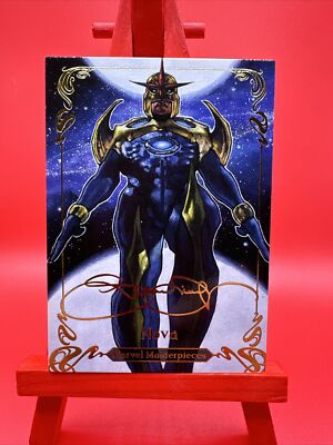NOVA - 2018 Marvel Masterpieces Gold Foil Signature Series Simone ...