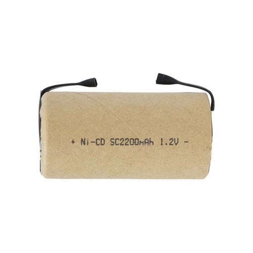 8-Pack Sub C 2200 mAh NiCd Batteries with Tabs (Paper Wrapped) | eBay