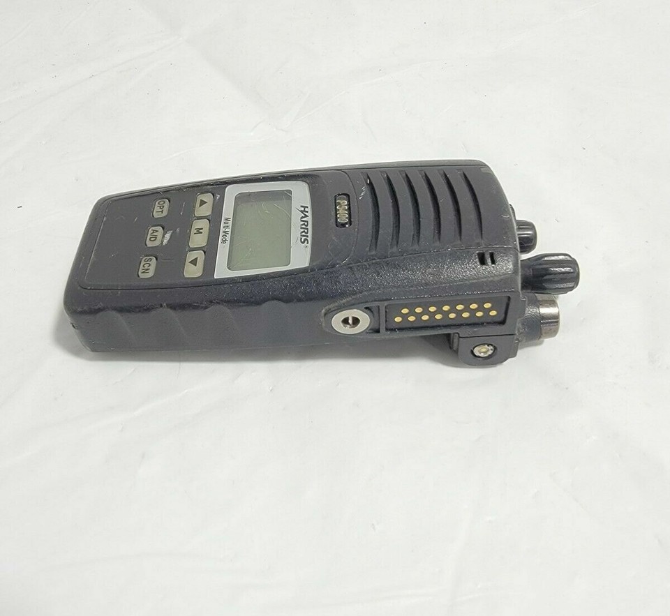 Harris P5400 Radio Model: MAEX-C81XX Multi-Mode Digital Portable Radio ...