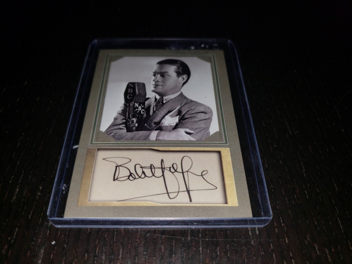Bob Hope Autograph Bob Hope Autographed 8" X 10" Black & White