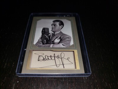 Bob Hope Facsimile Autograph Card Portrait Landscape Photographer D ...