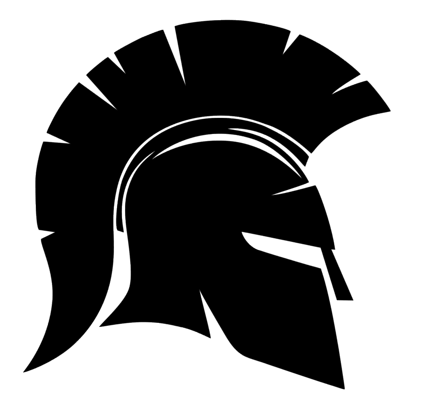 Spartan Helmet Decal