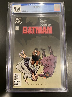 BATMAN #404 (DC, 1987) CGC Graded 9.6 FRANK MILLER YEAR ONE | eBay