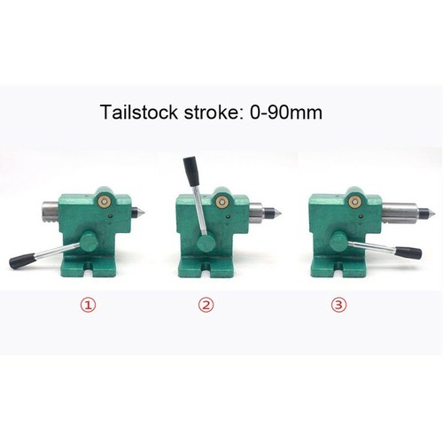 MT3 Lathe Tailstock Assembly DIY Simple Fast Expansion Spindle ...