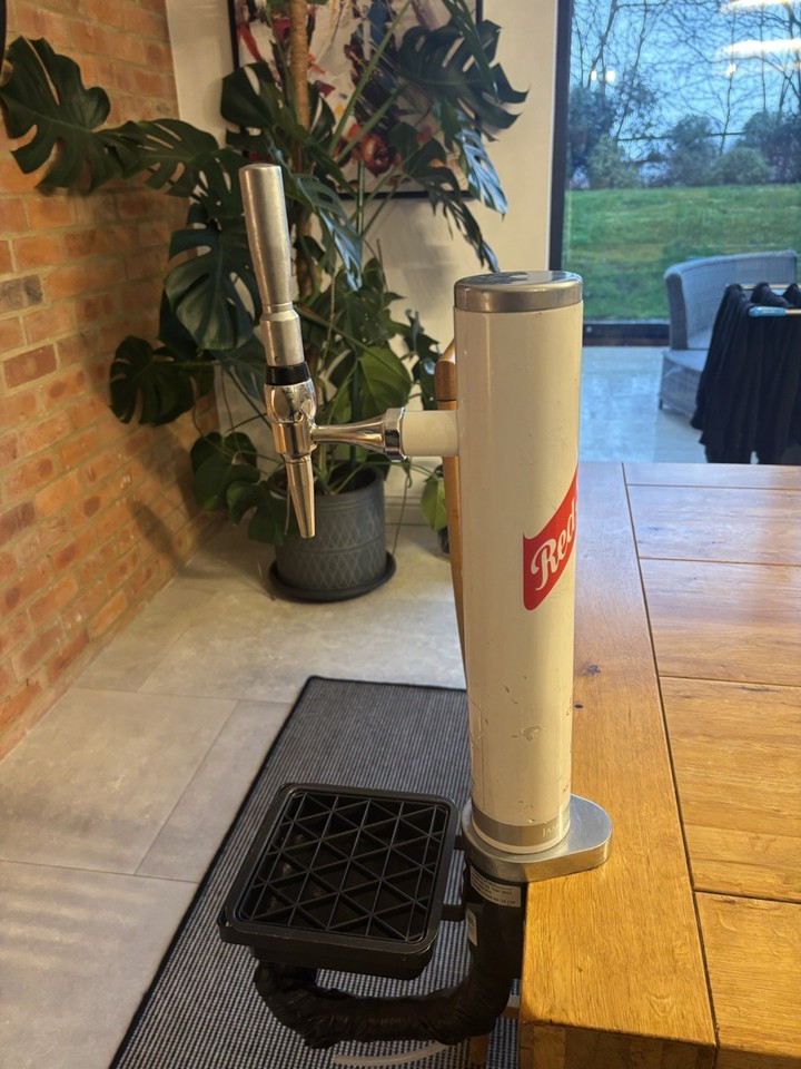 Red Stripe Beer Tap Font Pump Mancave Bar Design | eBay UK