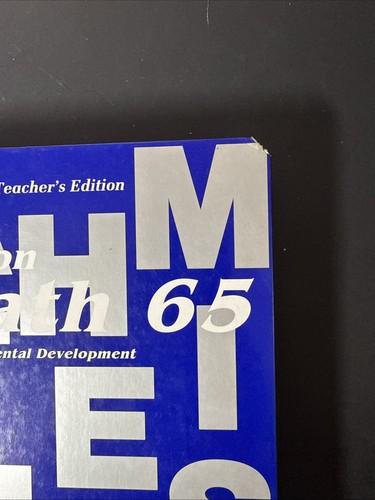Saxon 65 Math (1st Edition) 6/5 TEACHERS Edition | eBay