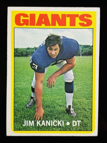 1972 Topps #305 Jim Kanicki High Number Series New York Giants A1 | eBay