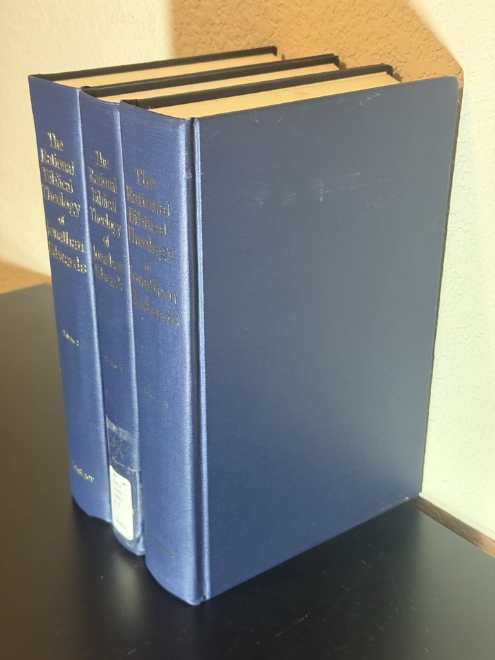 ***Rare**** The Rational Biblical Theology of Jonathan Edwards Vols 1-3 | eBay