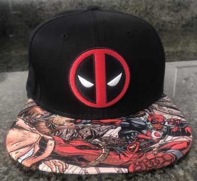 Marvel Deadpool Baseball Hat Original Snapback Bioworld Merch. NWOT | eBay