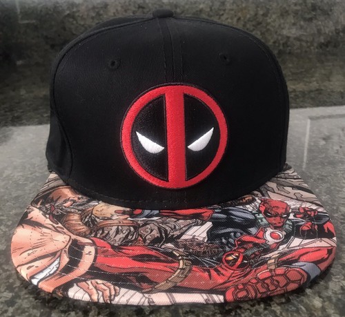Marvel Deadpool Baseball Hat Original Snapback Bioworld Merch. NWOT | eBay