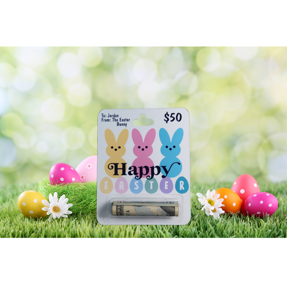 Easter Money Card, Personalized Gift, Unique Easter Gift, Gift for ...