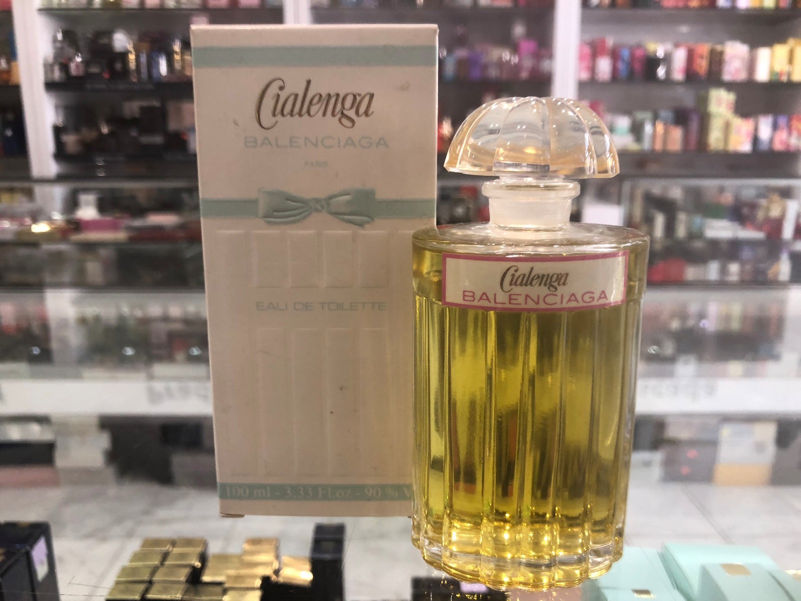 BALENCIAGA CIALENGA EAU DE TOILETTE SPLASH 100 ML | eBay