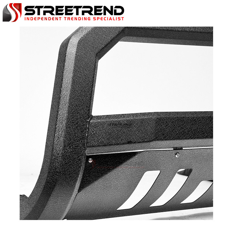 For 2004-2023 Ford F150 Textured Blk AVT Edge Bull Bar Push Bumper ...