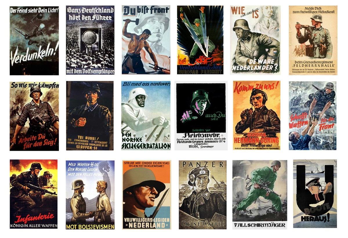 Ww2 Propaganda Posters German