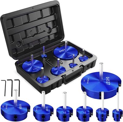 7 Pcs PVC Pipe Reamer Kit, PVC Fitting Saver, PVC Reamer Fit into ...