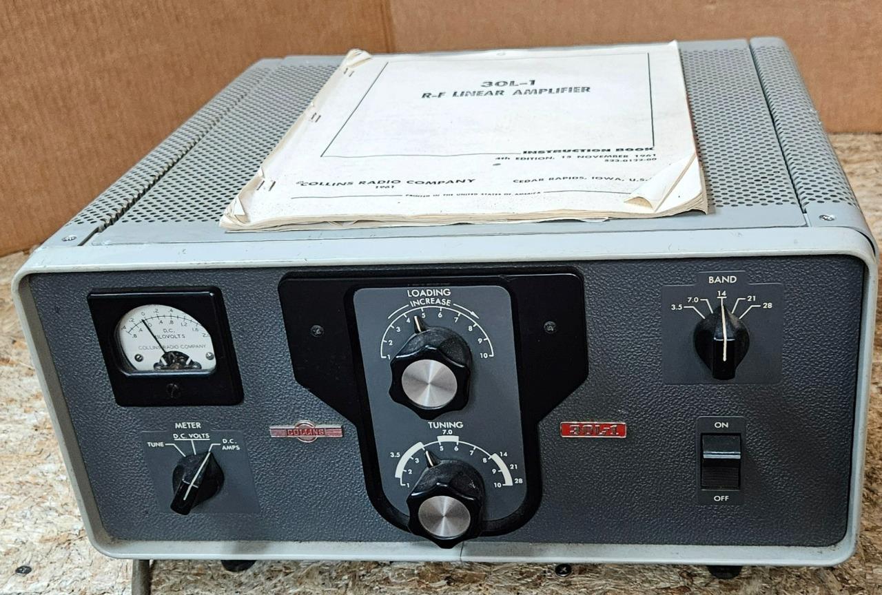 Collins 30L-1 Linear Amplifier for sale online | eBay