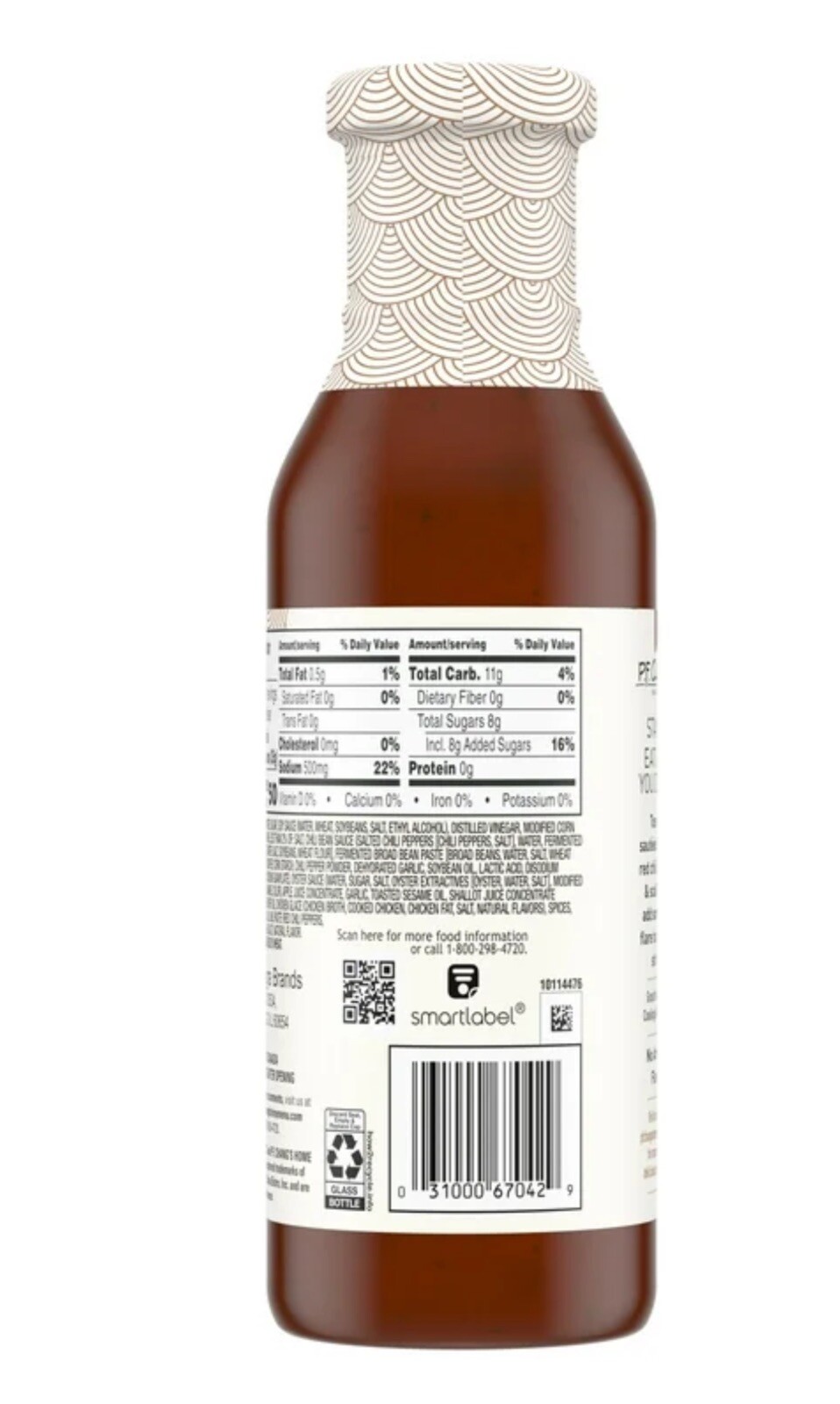 🔵 Brand New Official P.F. Chang’s Home Menu Kung Pao Sweet Sauce Bottle ...
