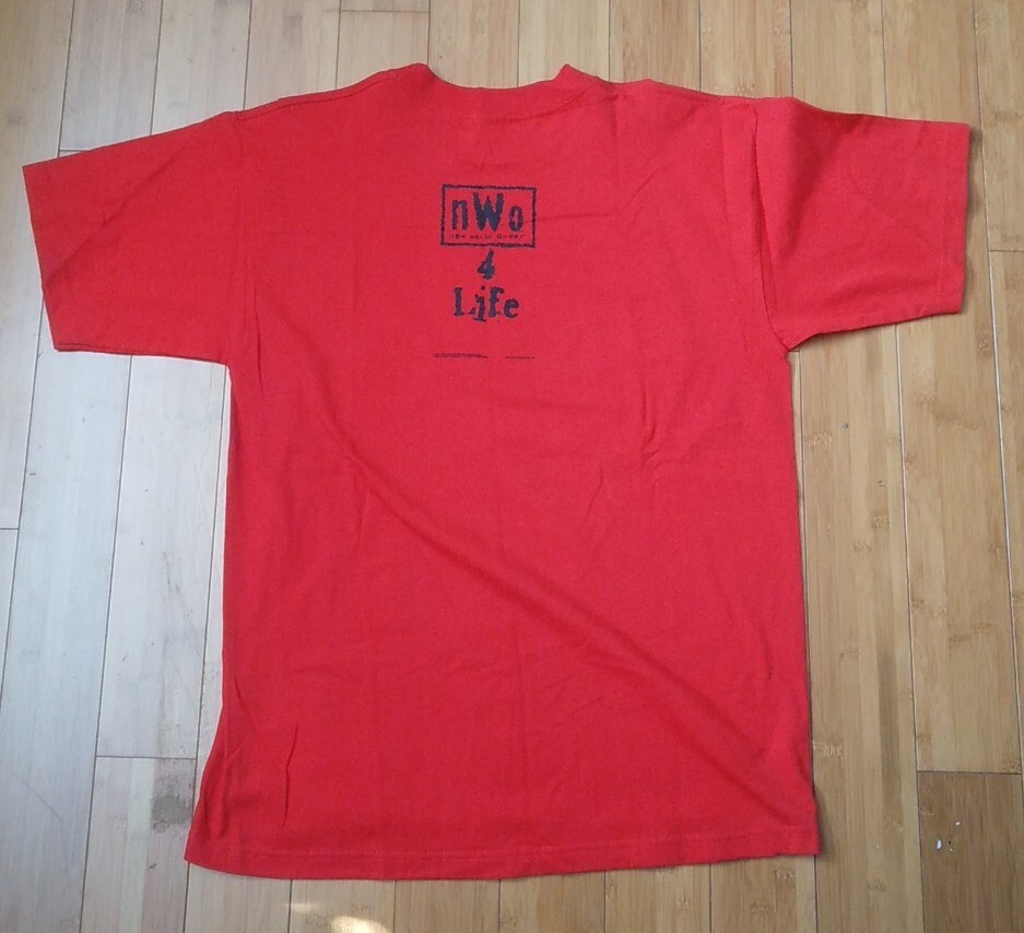 Vintage 1996 WCW NWO New World Order Wrestling Shirt … - Gem