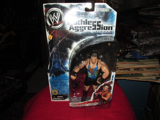 MOC WWE Ruthless Aggression Series 6 Maven Action Figure 2003 Jakks ...
