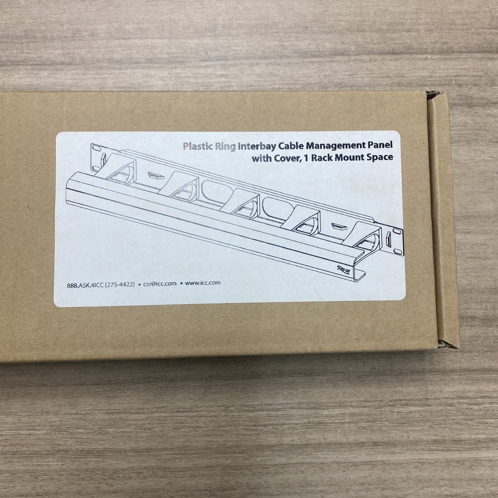 Icc Panel ICCMSCMA51 Cable Management Interbay 1rms Color Black | eBay