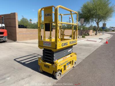 2019 GMG 1530-ED 15' Electric Scissor Lift Man Aerial Platform -Parts ...