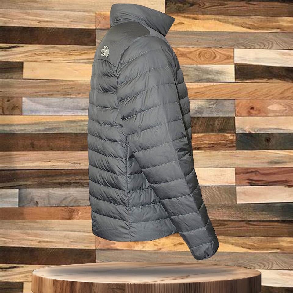 The North Face Men's 550 Down Jacket,Winter Warm-NF0A55XG174,Dark Gray ...