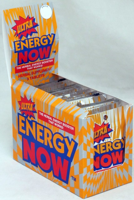 Ginko Biloba Energy Now 1.5 mg Herbal Supplement, 3 Tablet - 24 Pack ...