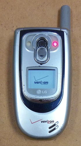 LG VX6100 - Silver and Blue ( Verizon ) Rare Cellular Flip Phone | eBay