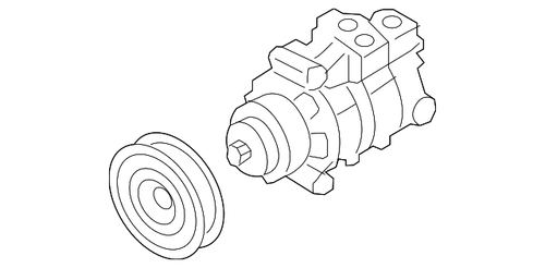 Genuine Audi Compressor Assembly 4M0-816-803-F | eBay