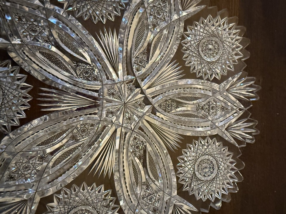 Antique ABP Bowl, Dorflinger Windsor Pattern. American Brilliant Period ...