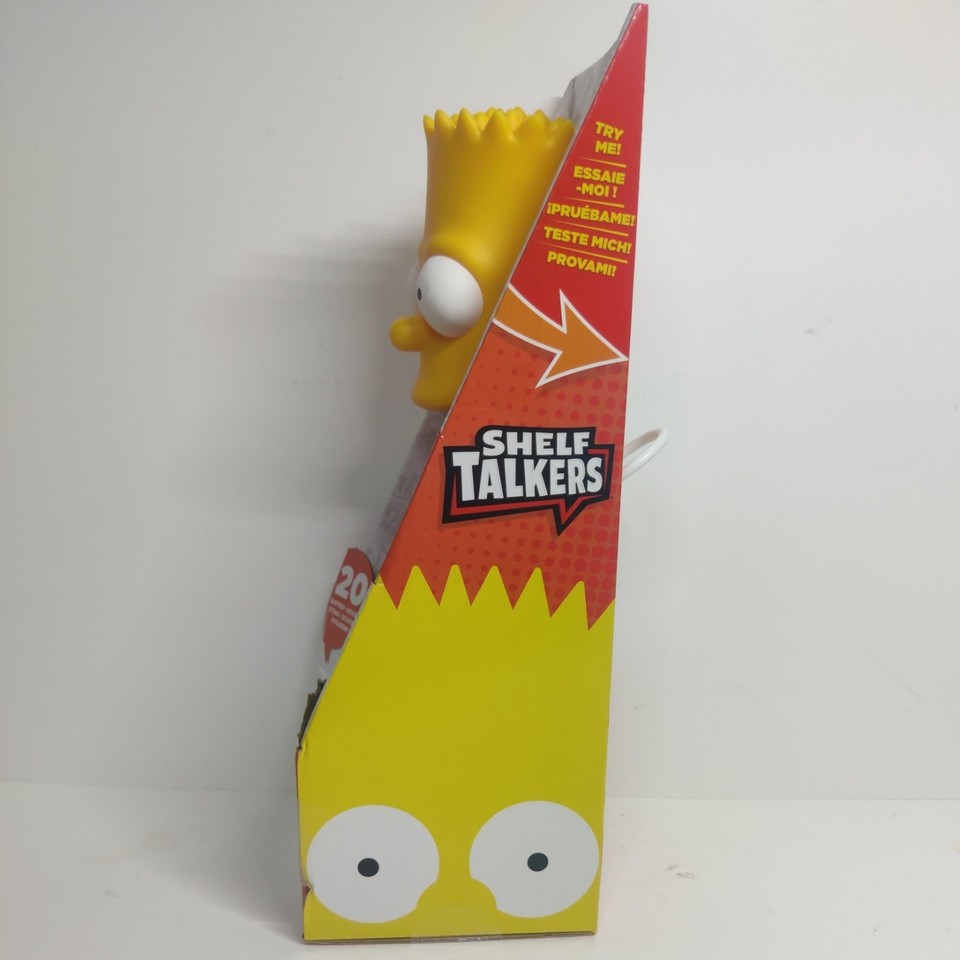 Jakks Pacific Shelf Talkers: The Simpsons - Bart 12" Talking Doll | eBay